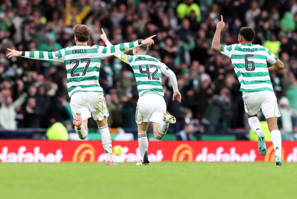 In this title race for "all the marbles" Celtic needs a win tomorrow ...
