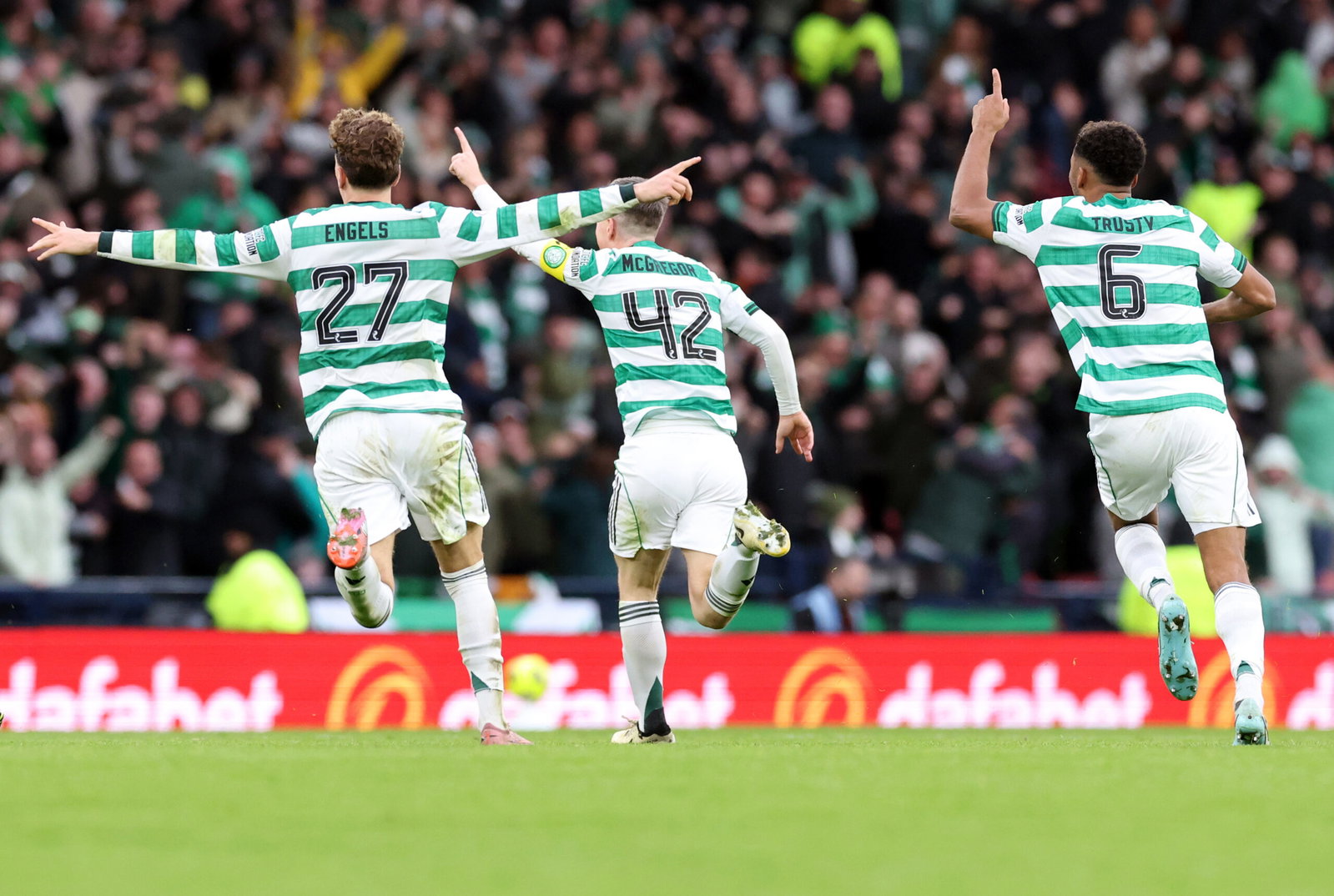 In this title race for "all the marbles" Celtic needs a win tomorrow ...